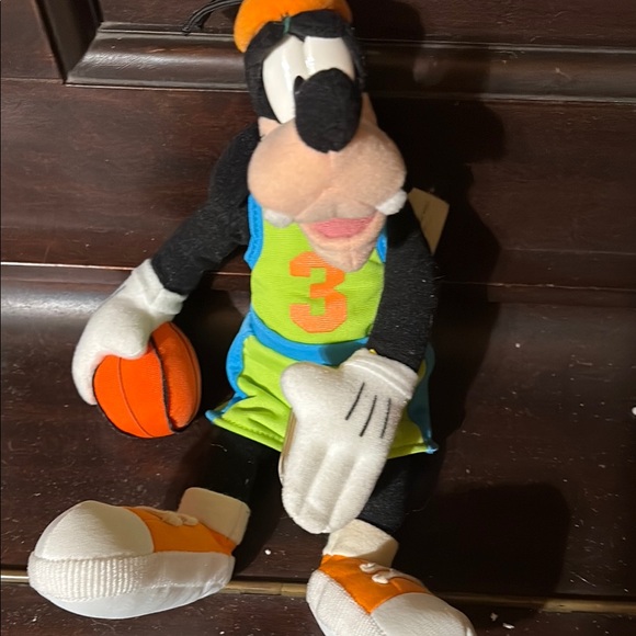 Disney | Toys | Vintage Disney Goofy Basketball Plush Toy | Poshmark
